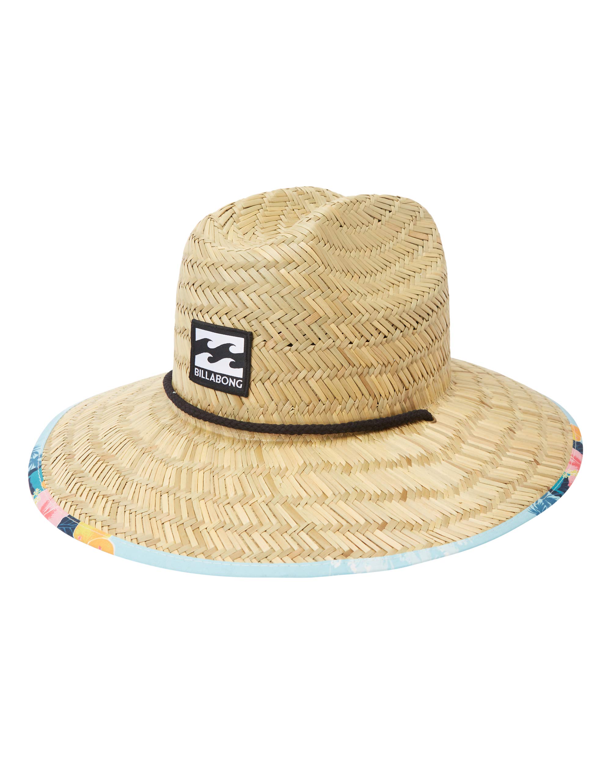 Billabong Men's Classic Printed Straw Lifeguard Hat, Camo, One
