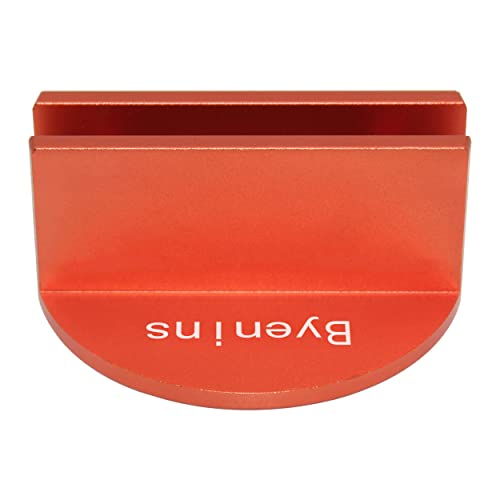 Byenins Large Slotted Universal Magnetic Jack Pad Weld Frame Rail Adapter(Orange) for All Model Cars