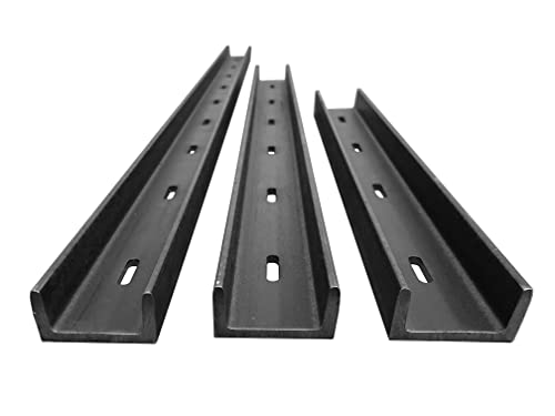 C CHANNEL SUPPORT BRACING, C Channel Support Bracing, Metal Bracket, C Channel Bracket, Metal Bracing, Hidden Bracket (Custom Length Support Bracing) Live Edge Wood Table