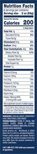 Barilla Tri-Color Rotini Pasta, 12 oz. Box - Non-GMO Pasta Made with Durum Wheat Semolina - Kosher Certified Pasta