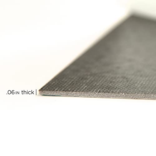 FloorPops 9" x 10.4" Vers Peel & Stick Hexagon Vinyl Floor Tiles (10 Tiles), (4.5 sqft/Carton), Gray
