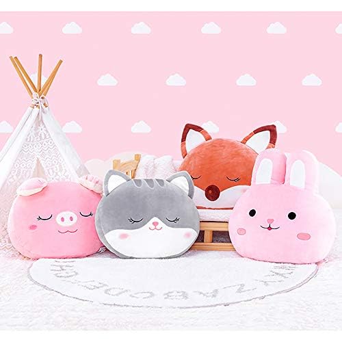Lazada Kids Pillow Cat Plush Pillows Toy Soft Gift Baby Girl Gifts Gray 15 Inches