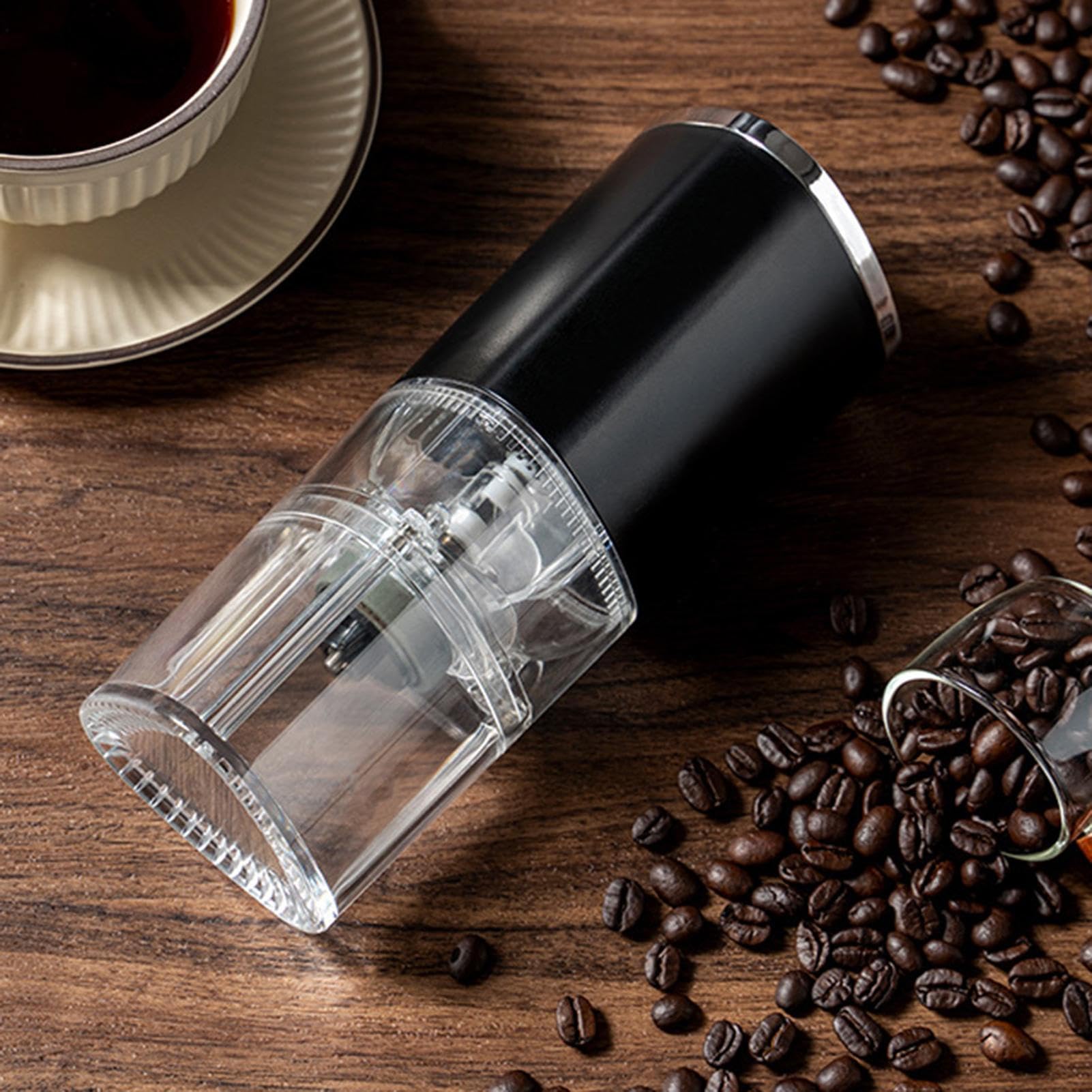 Coffee Bean Grinder, Stainless Steel Electric Coffee Grinder, Adjustable Spice Grinder Mill, Household Small Grinder, 1 Touch Operation Automatic Burr Coffee Grinder, Grind Settings for 15-20 Cup