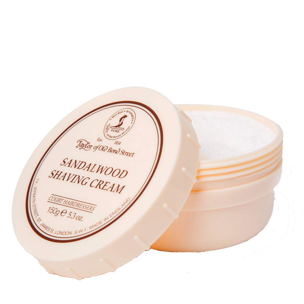Taylor of Old Bond Street Sandalwood Shaving Bowl, 5.3-Ounce Pack of 3 (3)