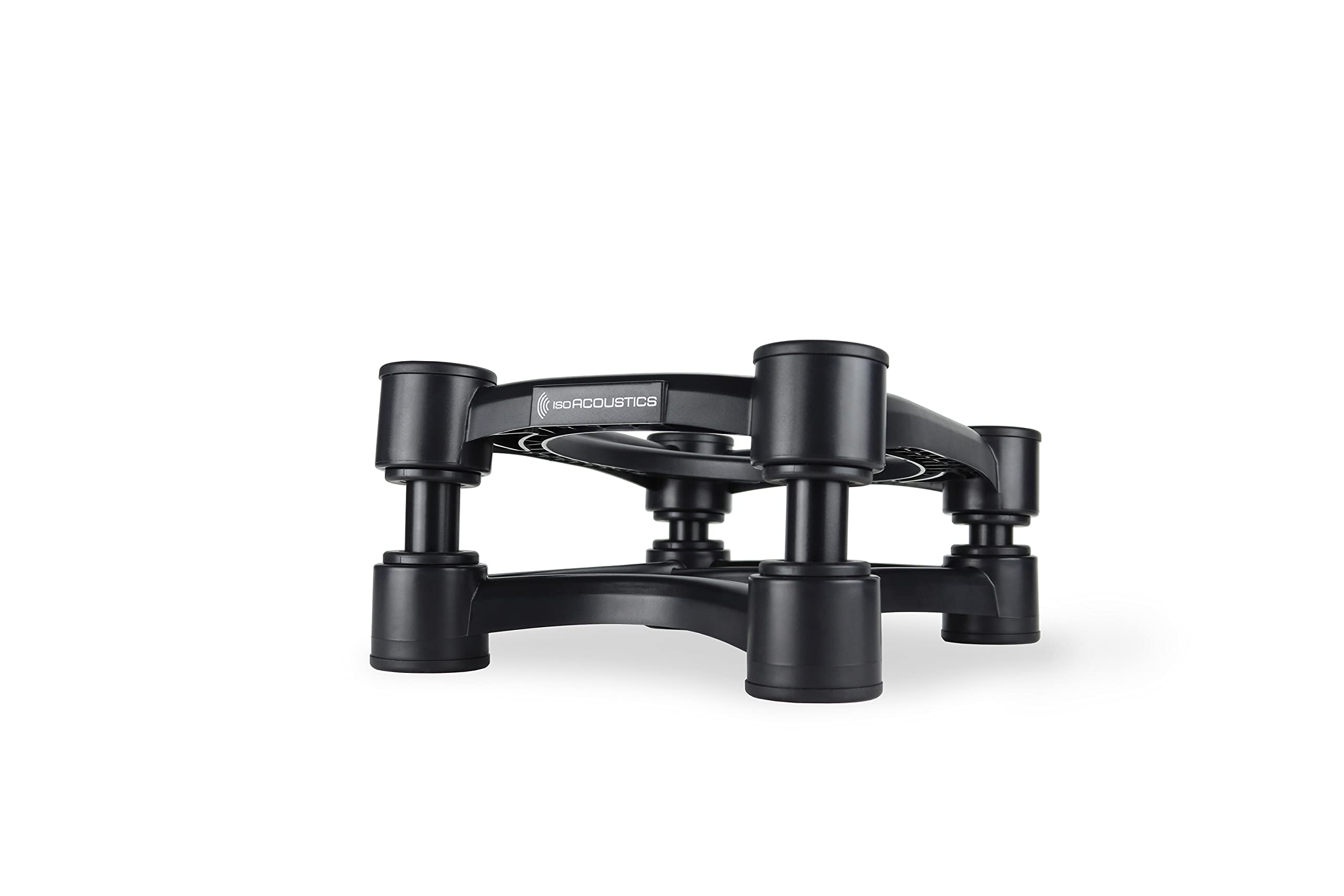 IsoAcoustics Iso-Stand Series Speaker Isolation Stands with Height & Tilt Adjustment: Iso-200 (7.8” x 10”) Pair