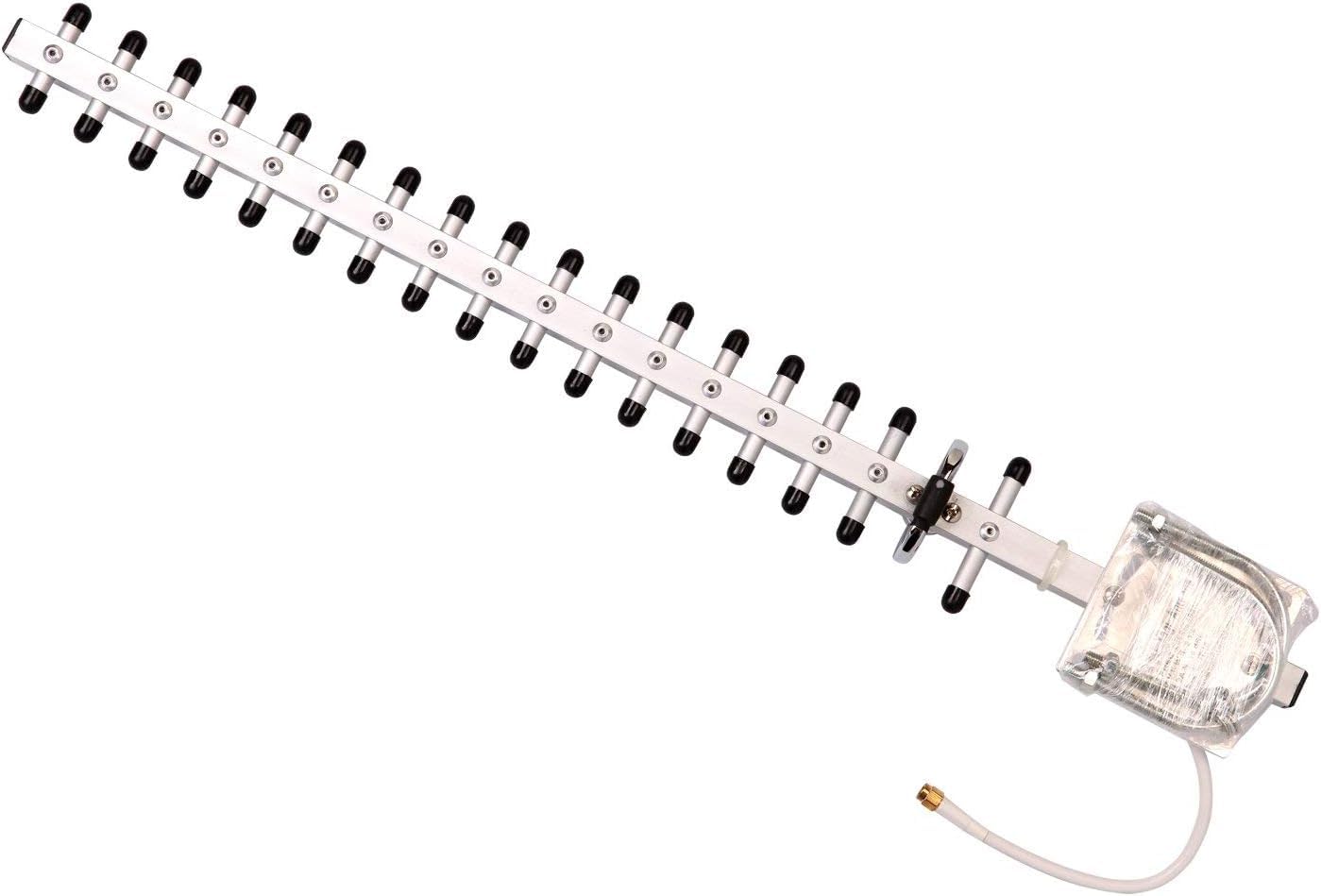 TECHTOO WiFi Antenna 2.4GHz 18dBi High Gain Yagi Directional Antenna Booster with RP-SMA Connector for Network Router/Reapter/USB Adapter/Extension Network PCI Card/Security Camera