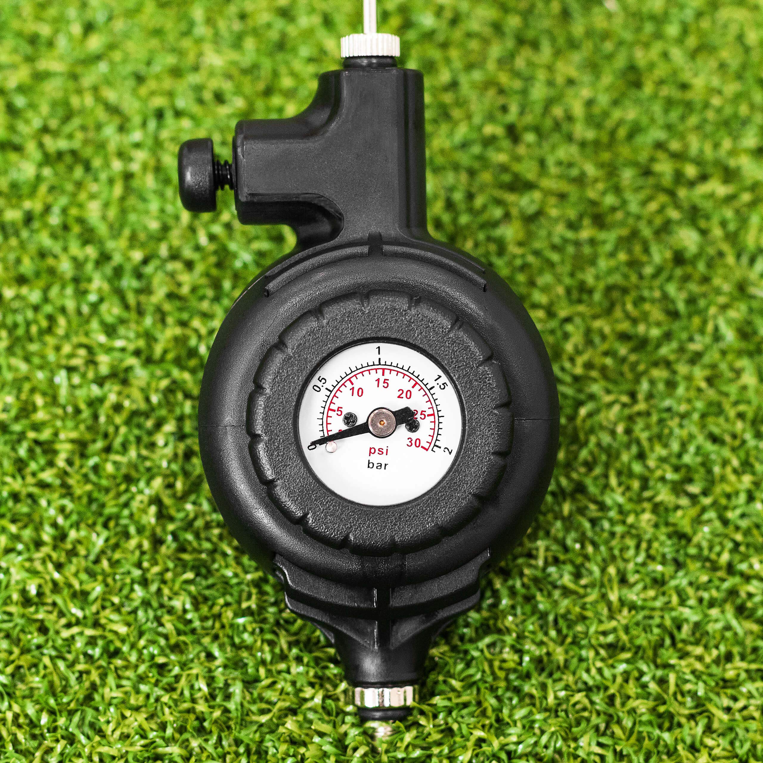 Ball Pressure Gauge Reader – Analog Pressure Reader Football Pressure Gauge with PSI and BAR Readings [Net World Sports]