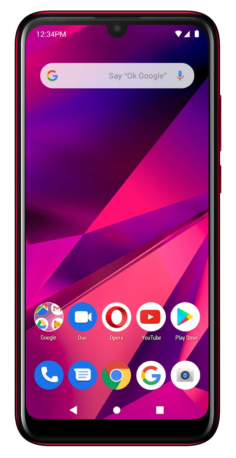 BLU G60 G0271WW 64GB Dual-Sim GSM Unlocked Phone - Red