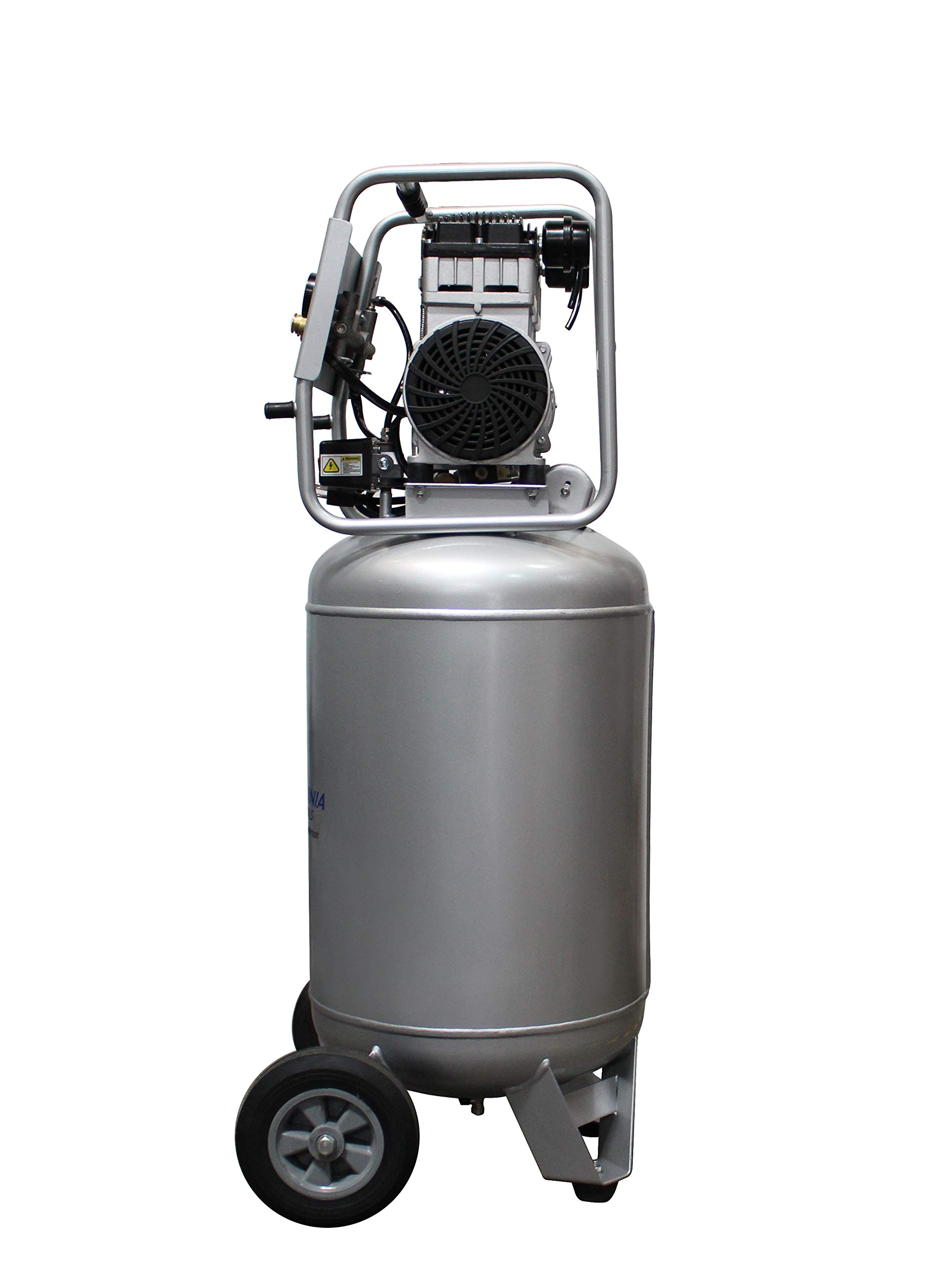 California Air Tools 20020-22060 Ultra Quiet & Oil-Free Air Compressor 2.0 Hp, 20.0 Gal. Steel Tank Air Compressor 220 Volts 60 Hertz
