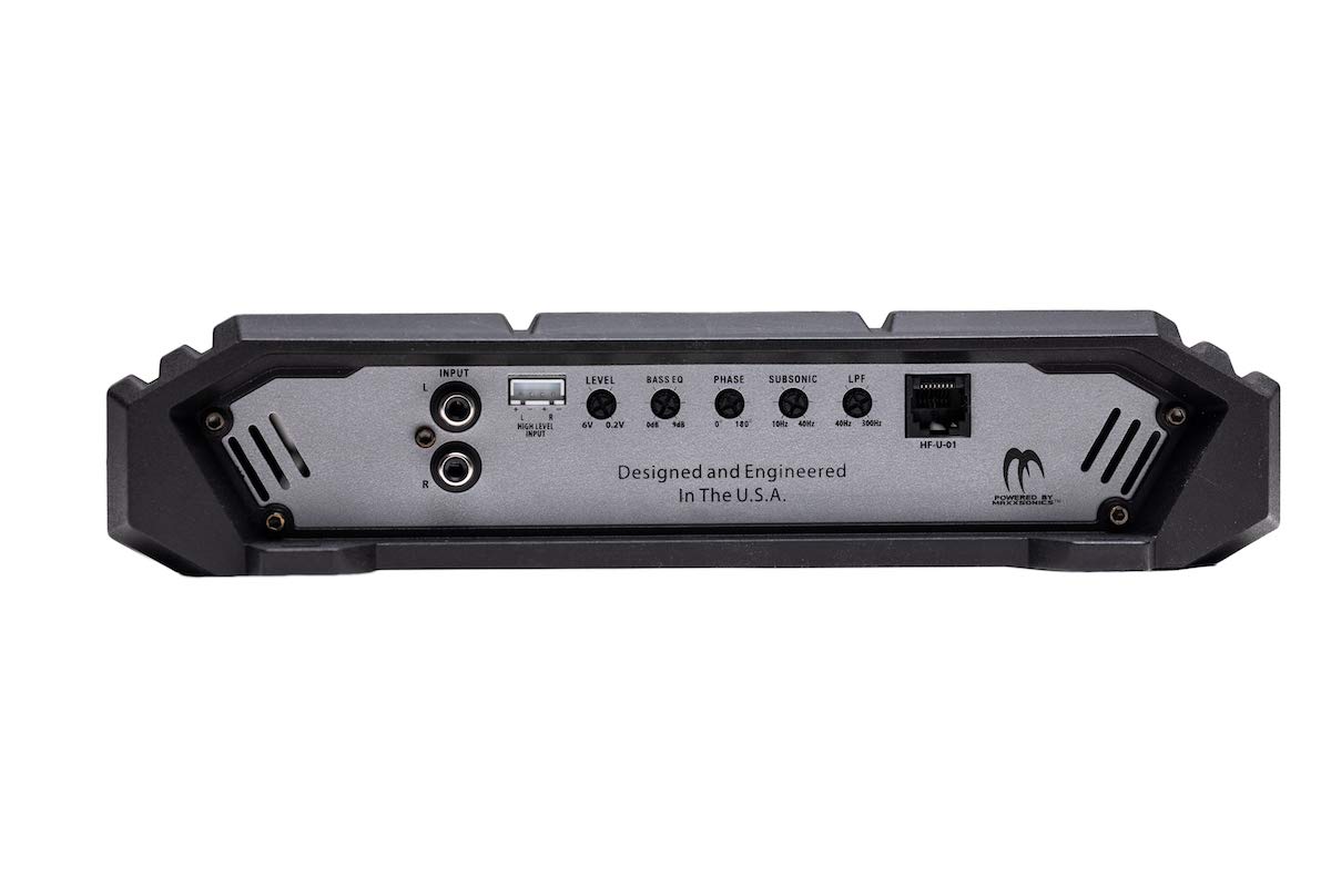 Hifonics ZXX-3200.1D Zeus Mono Channel Car Audio Amplifier (Silver) β Class D Amp, 3200-Watt, Aluminum Heat Sink, Variable Electronic Crossover, Illuminated Logo, Bass Remote Included, 1 Ohm Stable