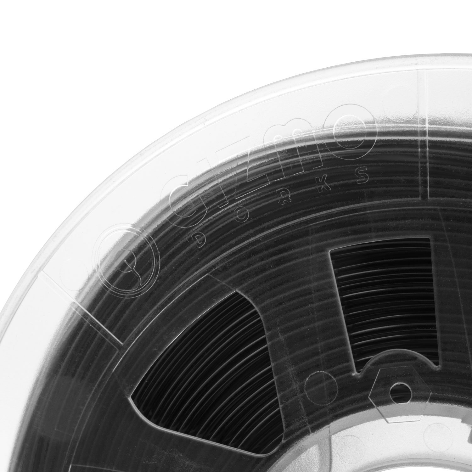 Gizmo Dorks 3mm (2.85mm) ABS Filament 1kg / 2.2lb for 3D Printers, Black