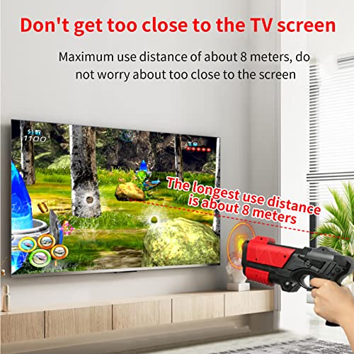 Damcoola Game Console with 900+ Games, Handheld Retro Video Game Console for Kids& Adults, Game System with AR Gun Game,2 Game Controller, TV Plug& Play, Xmas Birthday Toy Gift for Boys& Girls Age 3 +