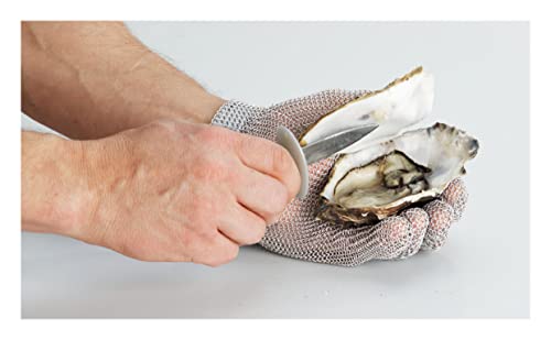 Tescoma 421080 Presto Seafood Oyster Opener, Stainless Steel, Pearl White