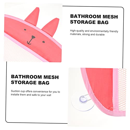 Cabilock 3pcs Retractable Torch Mesh Organizer Bags Storage Tub Bathtub for Baby Bath Net Bags Bath Organizer Storage Organizer Bath Mesh Bag Shower Mesh Bags Bath Bags Storage