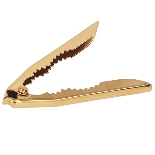 Fdit Crab Crackers and Tools, Stainless Steel Seafood Shell Cracking Tool Crab Leg Crackers Lobster Nut Crackers Opener for Home Kitchen Party (Gold)