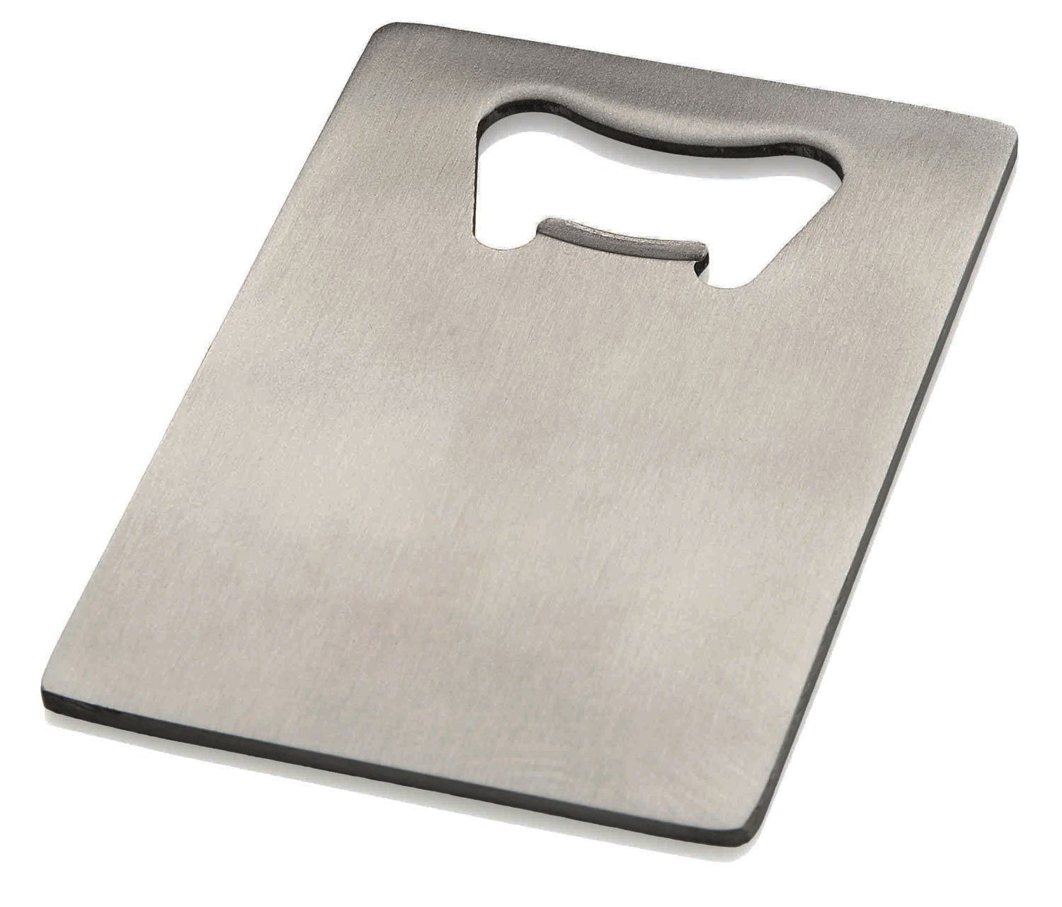 CJESLNA Credit Card Bottle Opener for Your Wallet - Stainless Steel