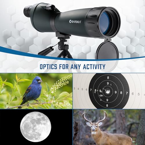 BARSKA 25-75x75 mm Colorado Spotting Scope , Black