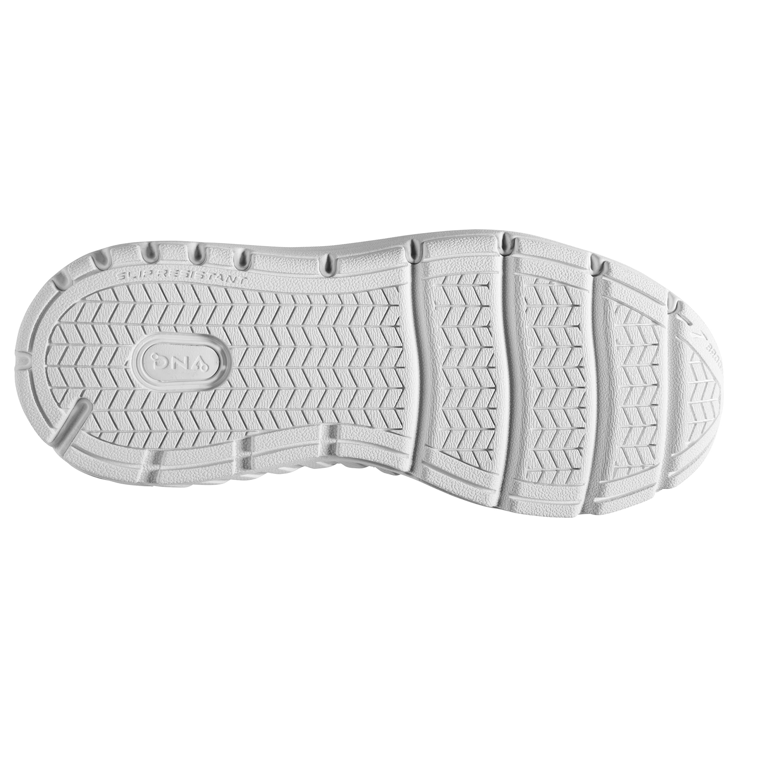 Brooks Addiction Walker V-Strap 2 Women's Walking Shoe - White/White - 9 X-Wide