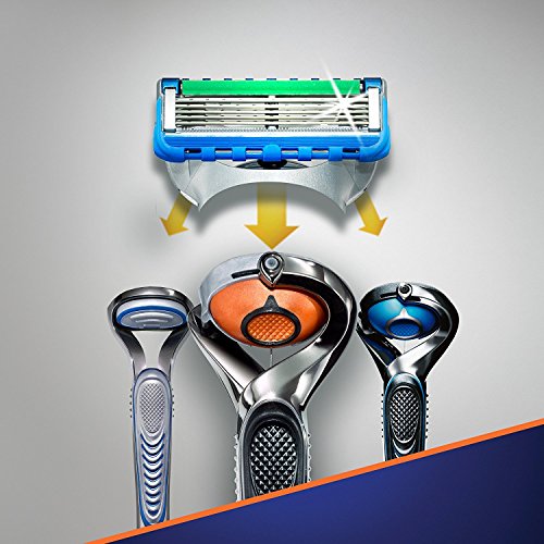 Fusion ProGlide Men's Razor Blade Refills, 4 Count by Gillette 2 Pack