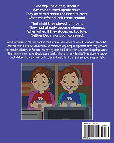 Devin & Evan Play Fortnite 'Til 11: Teaching Children the Importance of Sleep