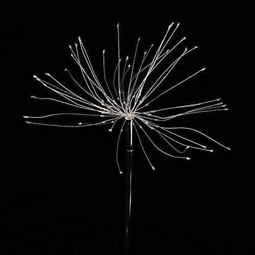 Valentine's Day Carnival xianshi Fireworks Lights, LED Light, Flexible Energy Saving Warm White for Wedding Decoration Courtyard Corporate Parties Garden Home(White Light)