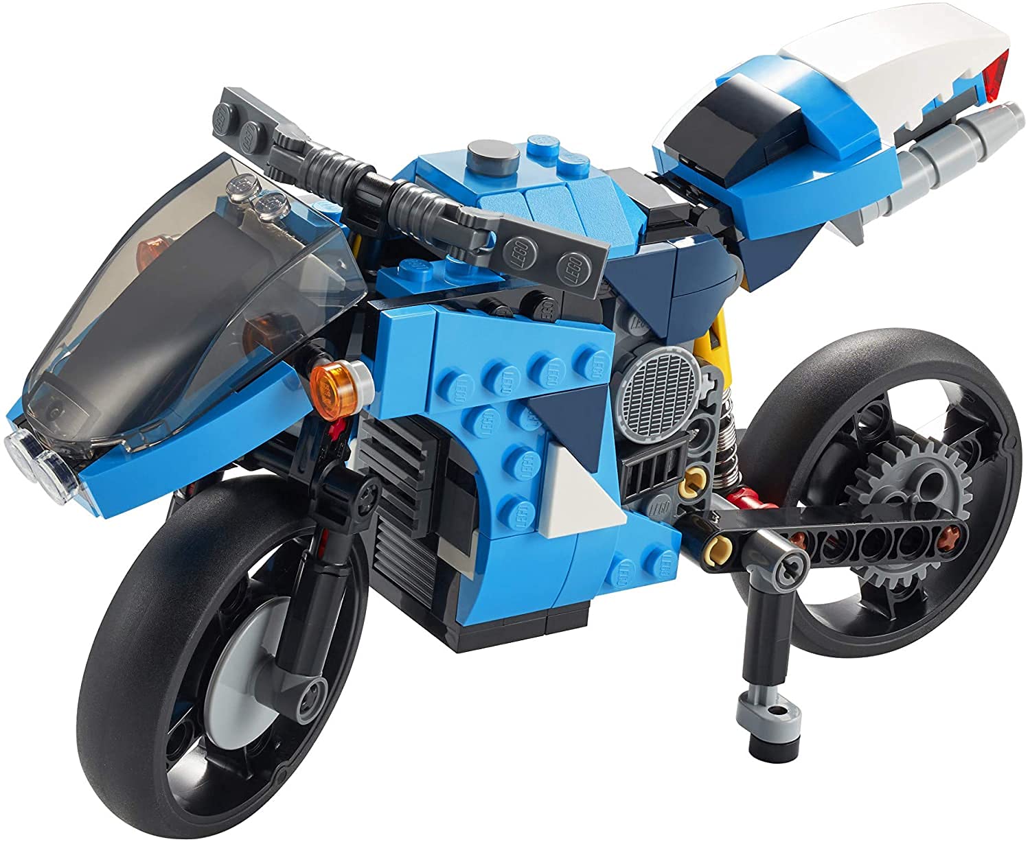 LEGO Creator 3in1 Superbike 31114 Toy Motorcycle Building Kit; Makes a Great Gift for Kids Who Love Motorbikes and Creative Building, New 2021 (236 Pieces)