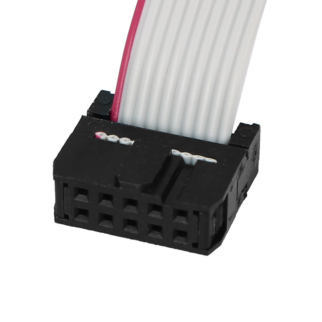 uxcell IDE PATA Flat Ribbon Cable, Female to Female, 10-Pin, 50 cm, 2.54 mm, 2 Pieces