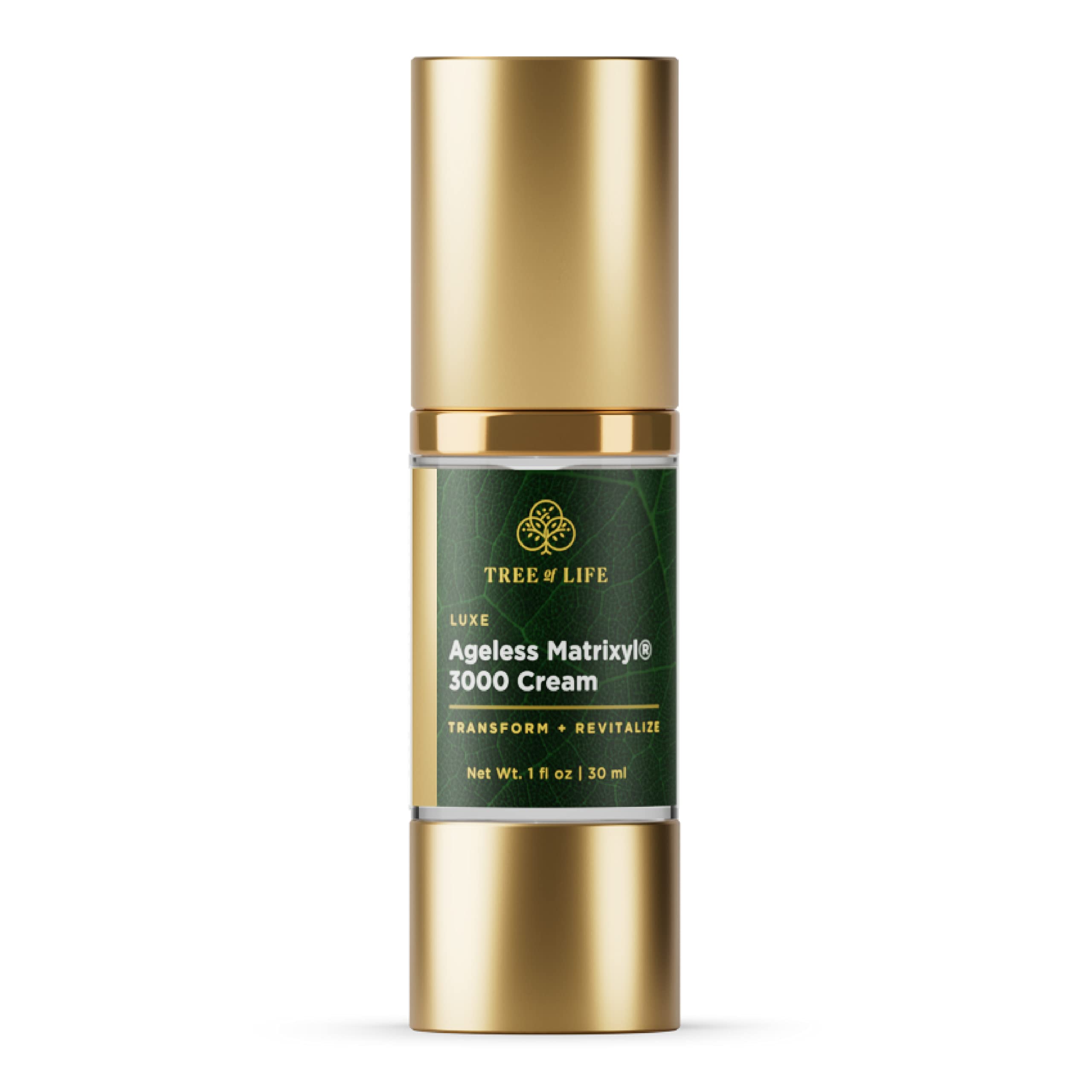 Tree of Life Beauty Moisturizer, Matrixyl 3000 Face Cream With Peptide Reduces Fine Lines, Wrinkles & Firms Skin - Dermatologist Tested for Dry Sensitive Skin - Non-Greasy Facial Skin Care - 1 Fl Oz