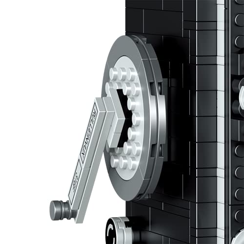 NC Uvini Building Blocks Camera, DIY STEM Toys, Building Construction Brick Set Best Gift for Adult, Teens, Collectible Model Digital Camera to Build 622pcs