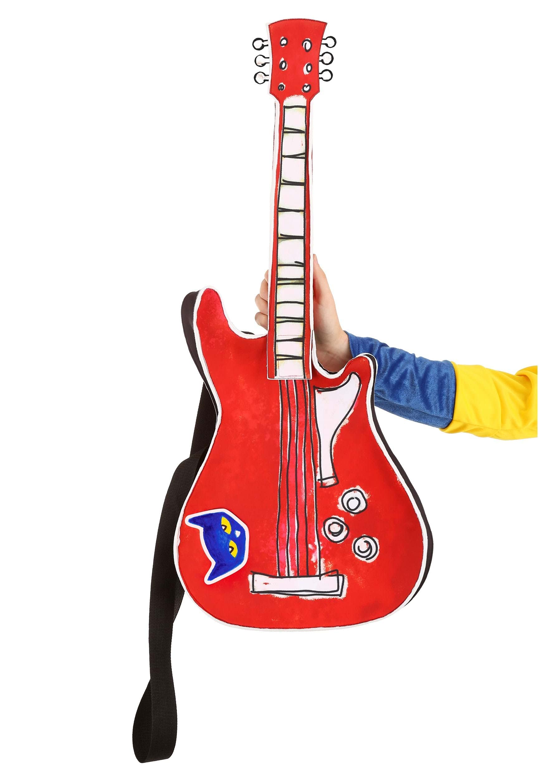 Fun Costumes Accessory Pete The Cat Guitar Standard Red