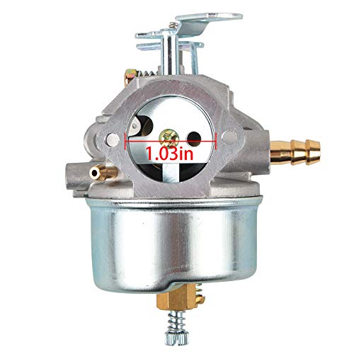 Carbhub 632334A Carburetor for Tecumseh 632334A 632334 632370A 632370 632110 632111 632536 640105 Snow Blower Carb for 7hp 8hp 9hp HM70 HM80 HMSK80 HMSK90 Snow Blower King Engine Carb