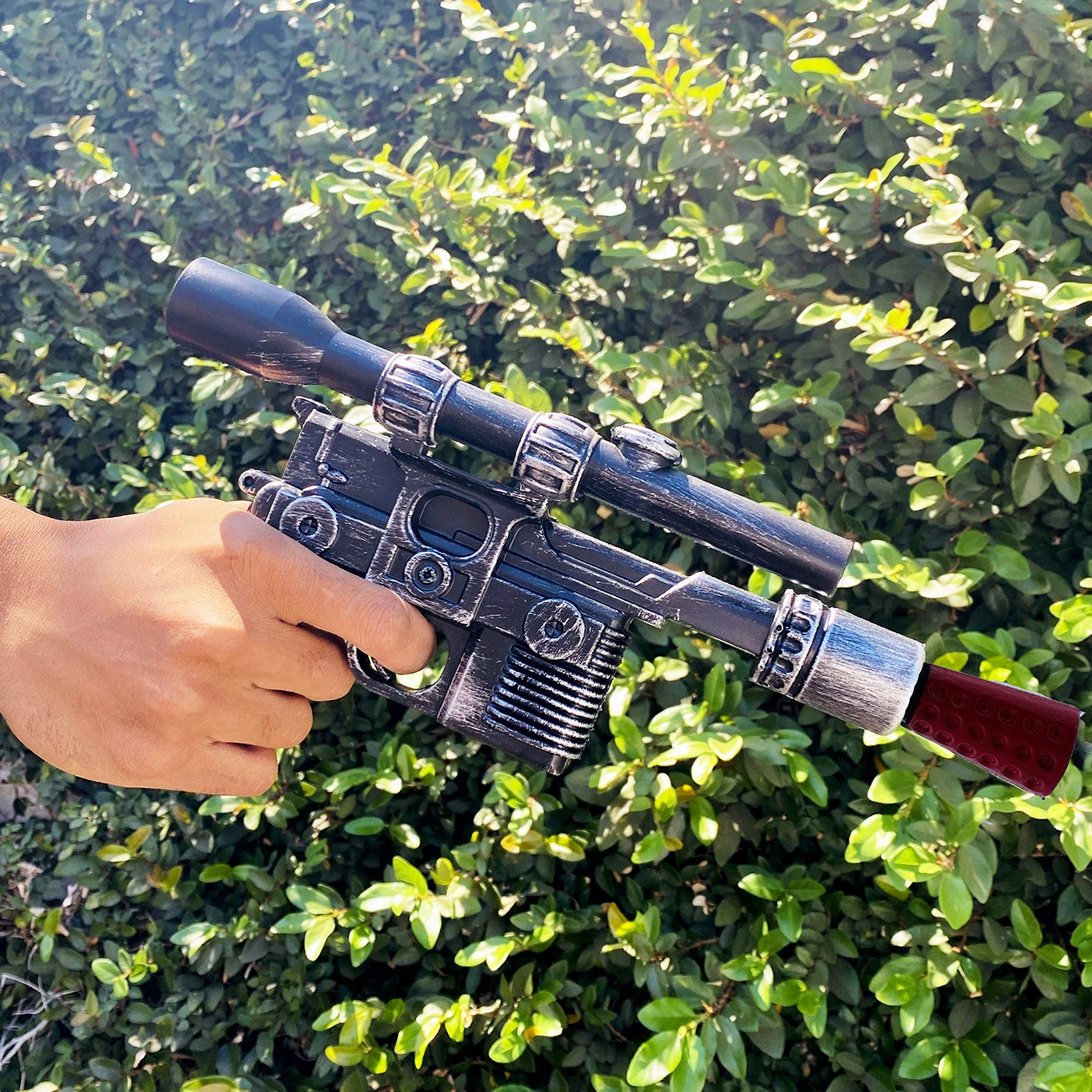 Solo Foam Blaster Props Replica for Cosplay, Gifts, Collectible, Halloween Costume