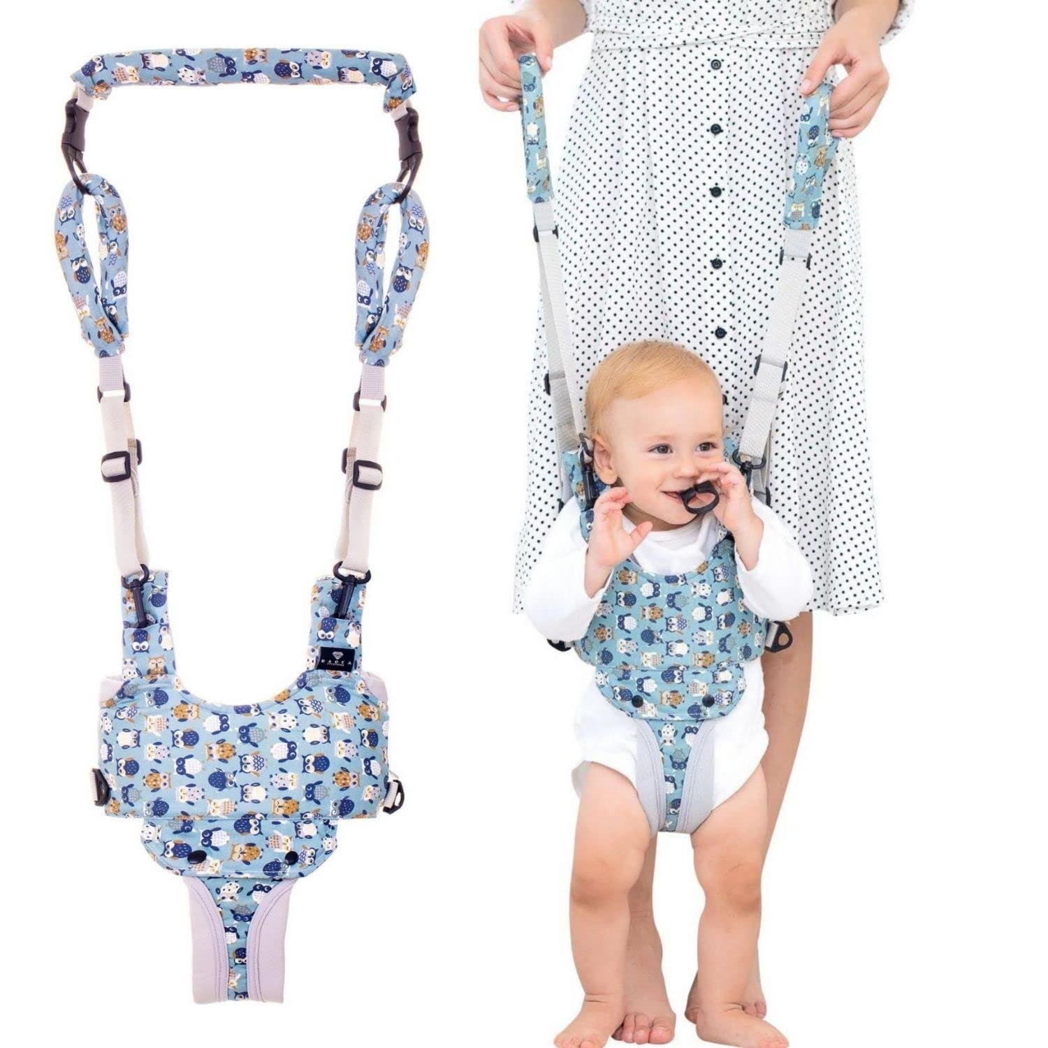 Baby Walking Harness - Easy-Wearing Baby Harness for Walking - Walk & Stand Baby Walker Harness - Comfy Padded Baby Walking Assistant - Walking Harness for Toddlers