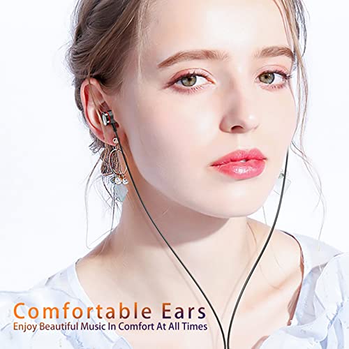 DSVOTVOT USB C Headphones, Earphones with Microphone,Type C Stereo Sound Headphones Wired in-Ear Earbuds for Samsung Galaxy S22 S21 FE OnePlus 10 9 Pro Google Pixel 6