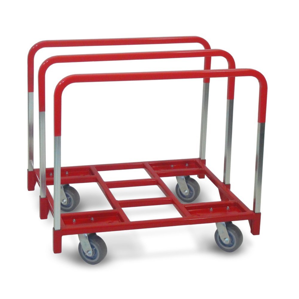 Raymond Products Panel Mover with 2 Fixed and 2 Swivel 5 in. Quiet Poly Casters 3 Standard Uprights