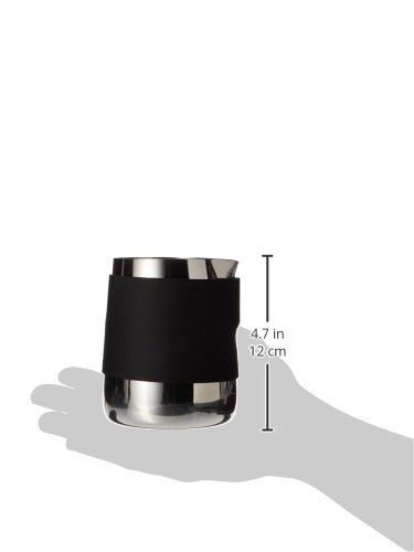 Rattleware Handle Free Stainless Steel Macchiato Pitcher - Perfect For Home, Cafe, Restaurant, Hotel, Office, Or Commercial Use - Steaming And Frothing Pitcher (12 Oz)