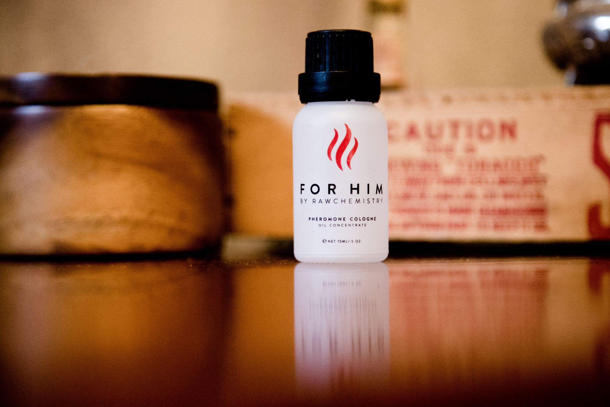 RawChemistry for Him - A Pheromone Infused Cologne Oil - Bold, Extra Strength Formula 15 ml.
