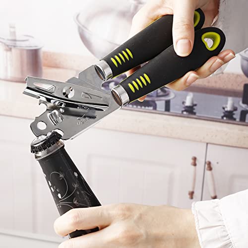 Can Opener, Multifunctional Manual Can Opener - Bottle Opener