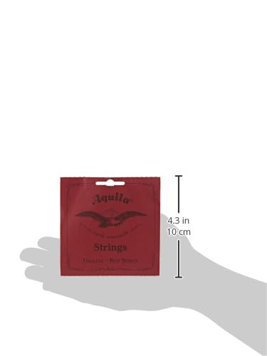 Aquila Red Series AQ-88 Tenor Ukulele Strings - Low G - 1 Set of 4