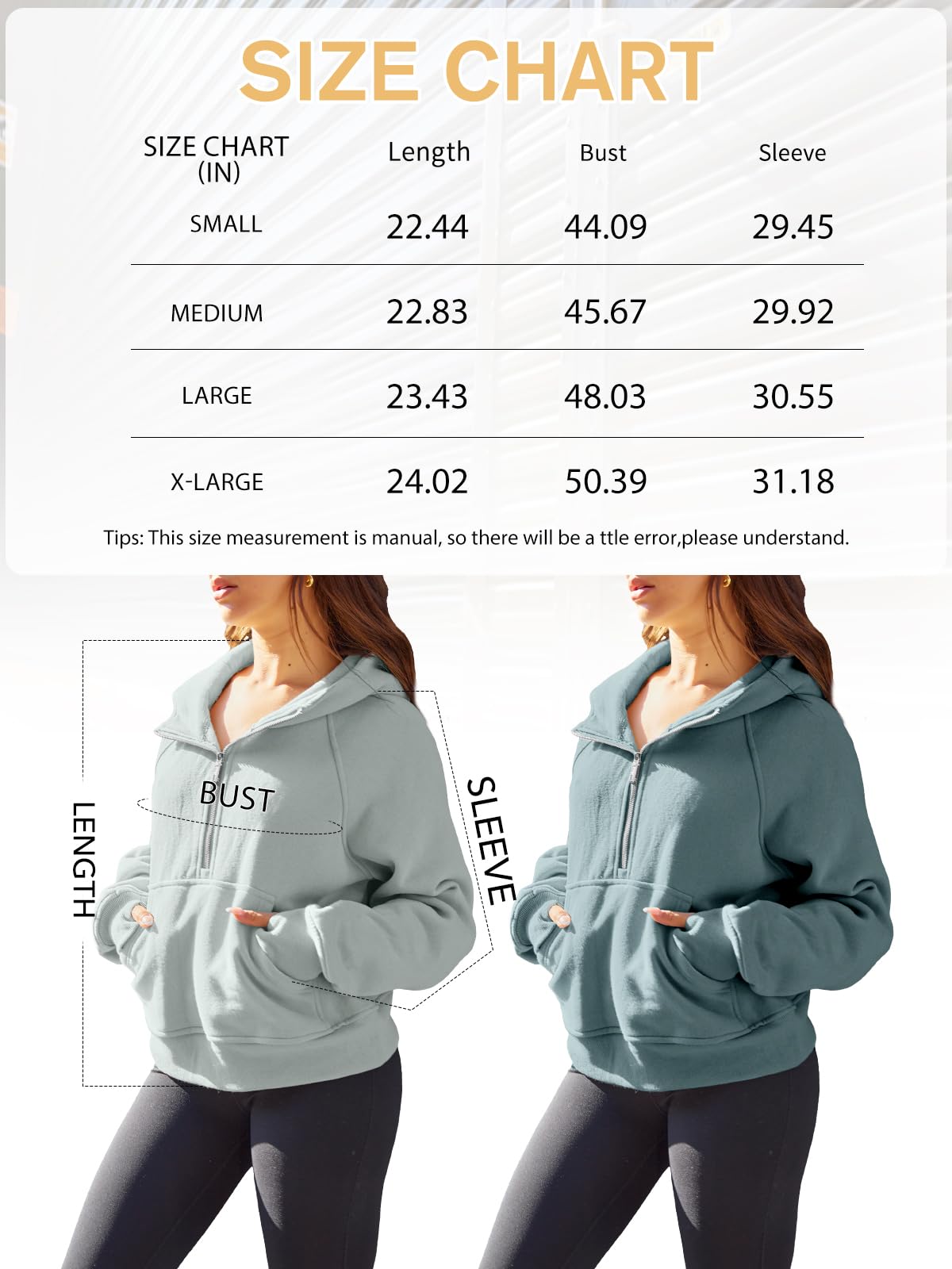 AUTOMET Hoodies Sweatshirts for Women Quarter Half Zip Up Pullover Sweaters Cropped Trendy Fall Outfits Winter Clothes Fashion 2024