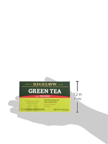 Bigelow Tea Green Tea with Mango, 20 ct