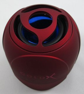 GoldX Bluetooth Speaker Red