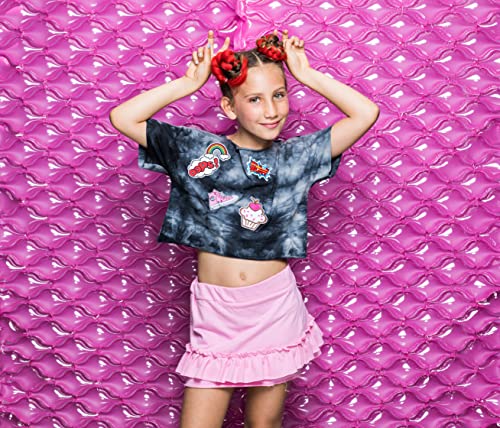 Wow Short Sleeve Top- Design Your own Personalized Wow Short Sleeve top with a DIY Arts & Crafts kit! Suited for Kids Aged 11-12 and for Group Activities.