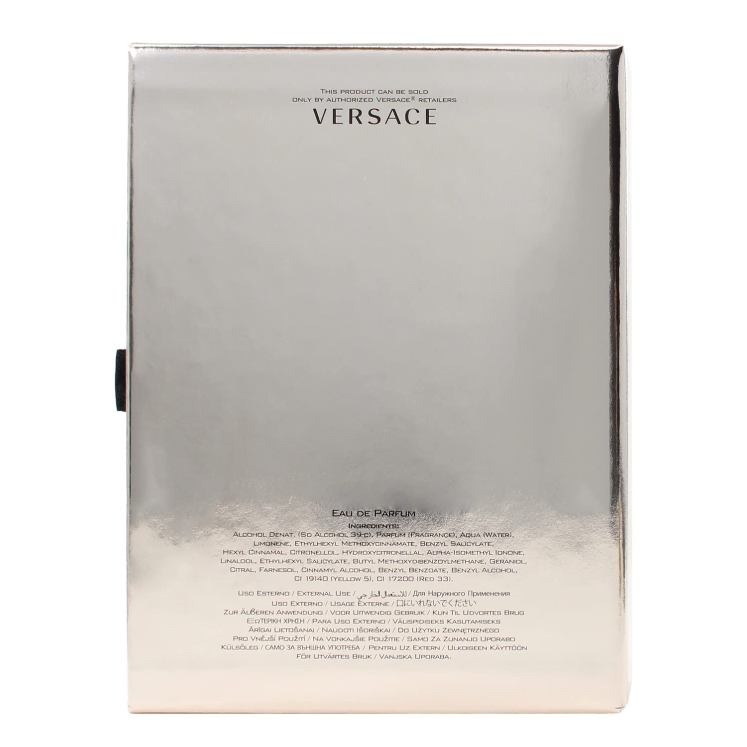 Versace Eros Eau De Parfum Spray 3.4 oz Women