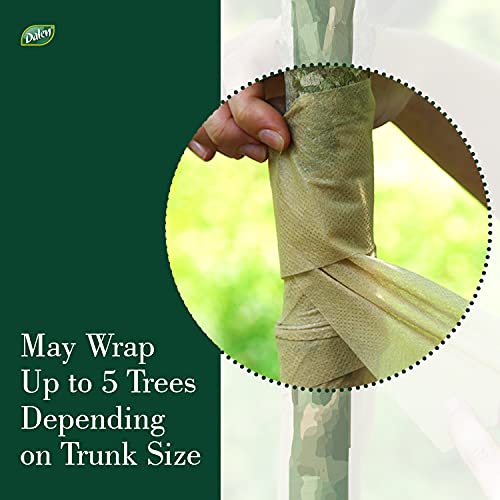 Dalen Protective Tree Wrap and Breathable Material β Non-Toxic and Reusable Protection β Stimulates Faster Growth and Healthier Trees β 3" Wide x 50' Long