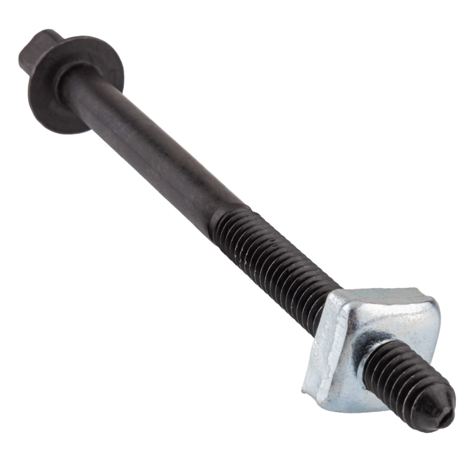 Black Steel Antique & Poster Style Bed Bolt with Nut | Bolt for Wooden Bed Frames, Antique Hardware for Old or Modern Bed | UA-761-B