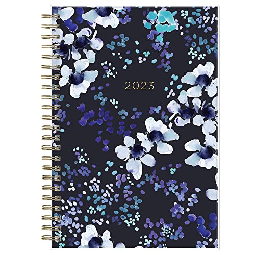 Blue Sky™ Kelly Ventura Weekly/Monthly Planning Calendar, 5" x 8", Spring Blue, January to December 2023, 142011