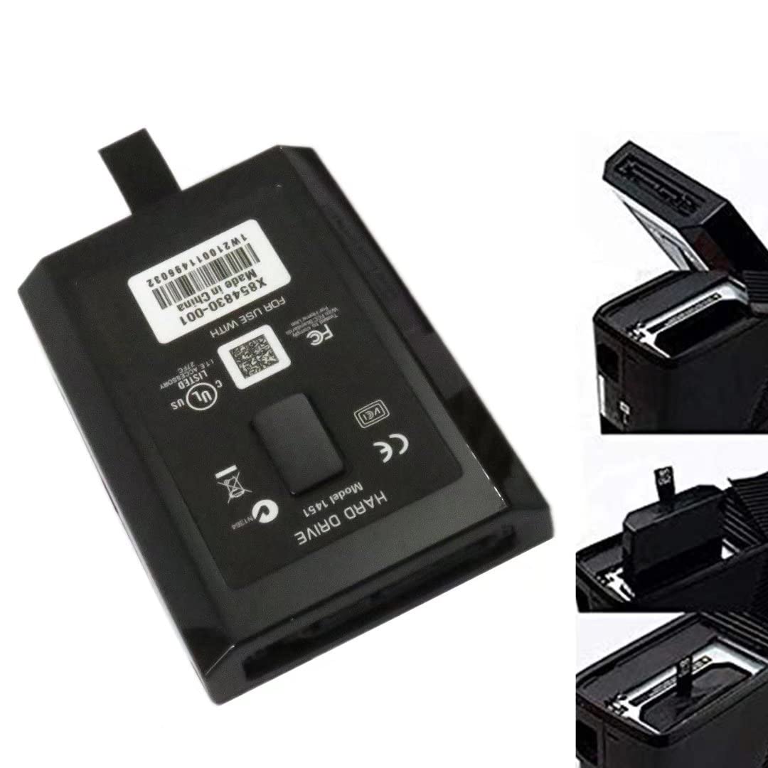 Xspeedonline 120GB Internal Hard Drive Disk for Microsoft Xbox 360 E Xbox 360 Slim Console Game HDD Hard Disk Memory Accessories