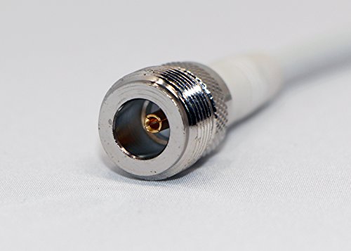 Yagi WiFi Antenna 2.4GHz (15dBi) Outdoor Directional Signal (H:30° V:25°) Long Distance Range (High-Gain Weatherproof) Wireless Network (Pole Mount) N-Female Pigtail Connector Tupavco TP512