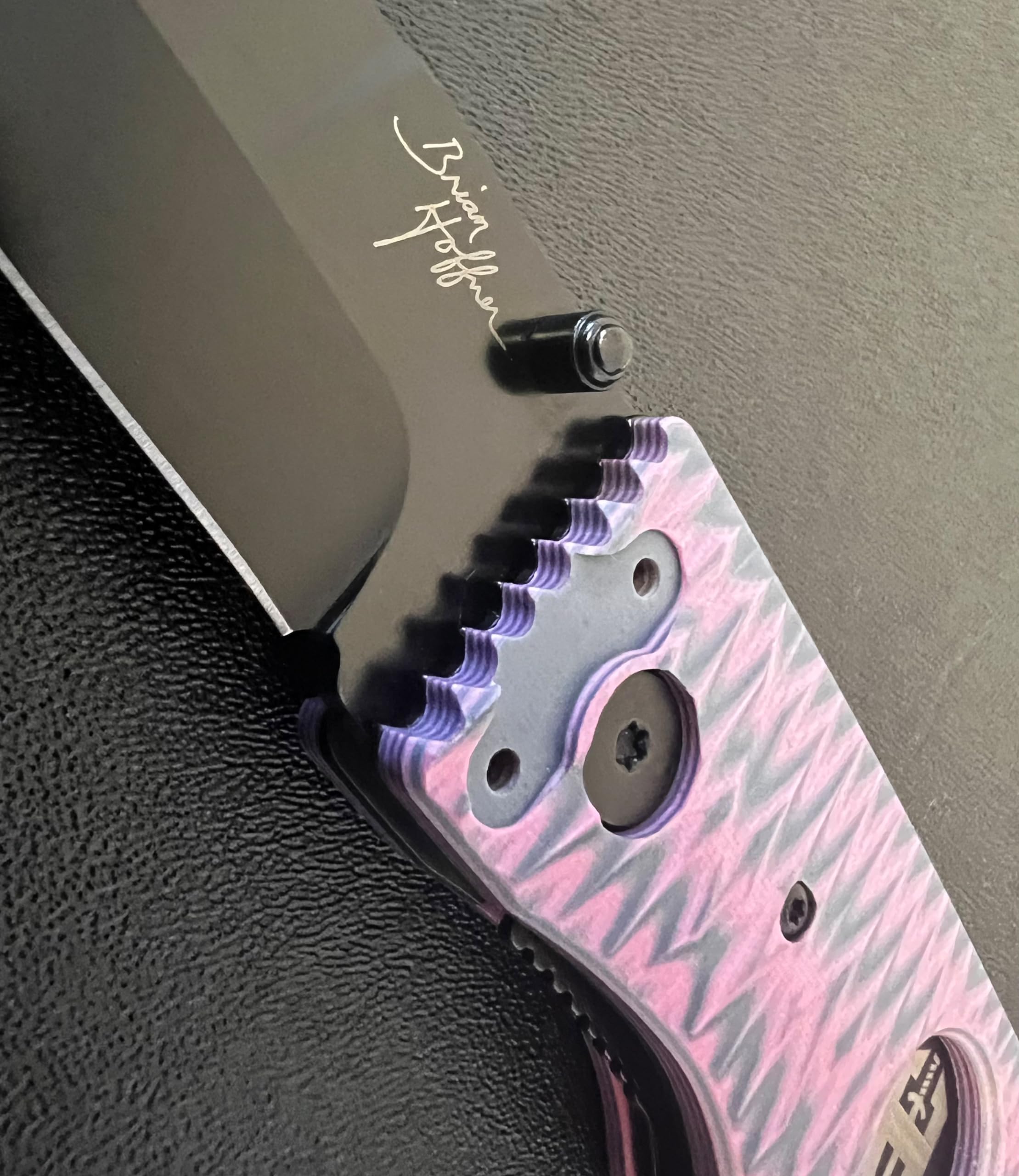 Hoffner Knives "Snap Folding Knife with 3.5 Inch VG10 Japanese High Chromium Stainless Super Steel Blade. HRC60